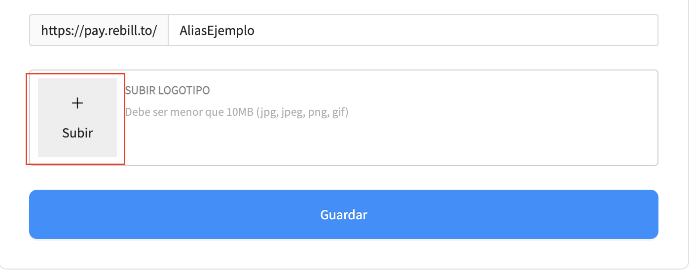 ¿Cómo cargar o cambiar el logo de mi organización? | Rebill - Centro de ...